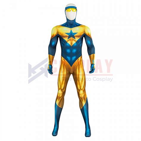 Booster Gold Michael Jon Carter Cosplay Costumes