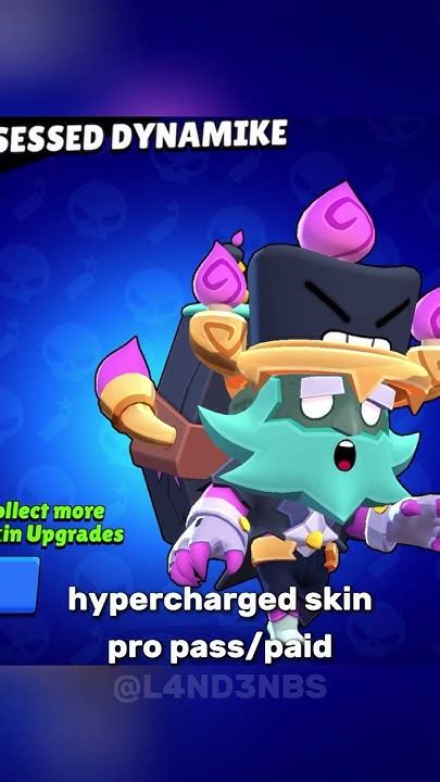 New Dynamike Pro Skin👻 Brawlstars Propass Shorts Youtube