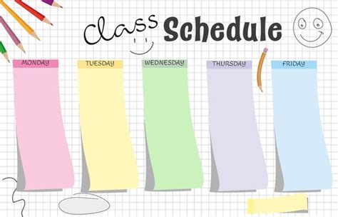2127 Class Schedule Graphics Royalty Free Photos And Stock Images