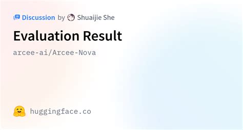 Arcee Aiarcee Nova · Evaluation Result
