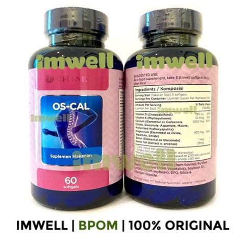 Promo Wellness Os Cal Calcium Magnesium Vitamin D Tulang 60 Diskon 23