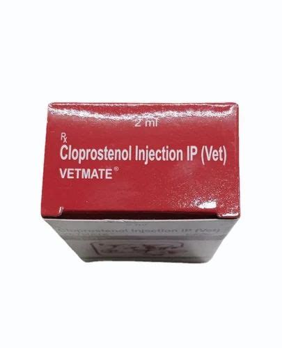 Vetmate Cloprostenol Injection Ip Packaging Size 2ml Prescription At