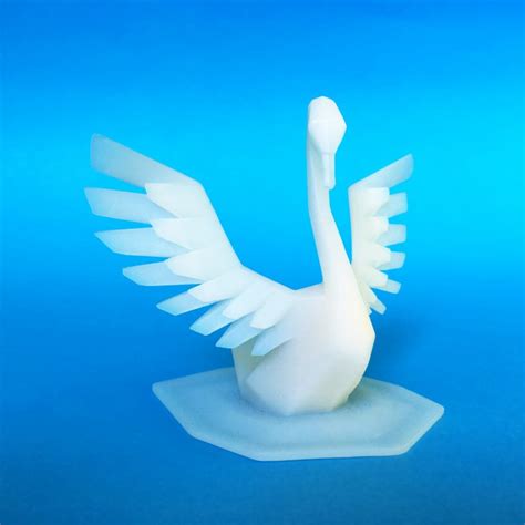 3d Printable Swan By Johnny Al