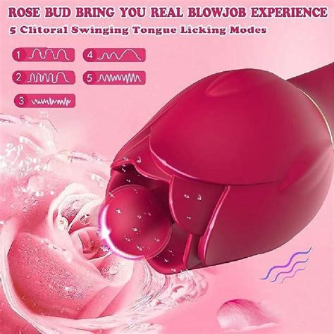 Hand Held Rose Beat Vibration Double Head Stick Female Masturbation
