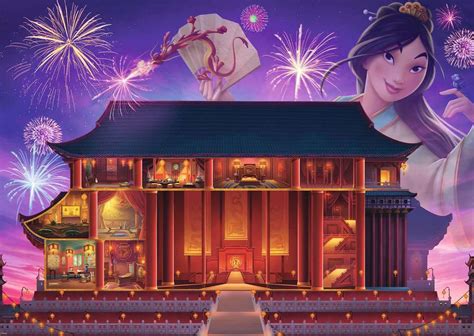 Disney Castles Mulan 1000 Pieces Ravensburger Puzzle Warehouse