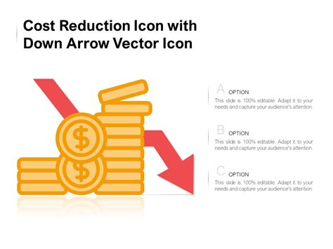 Cost Saving Icon Vector