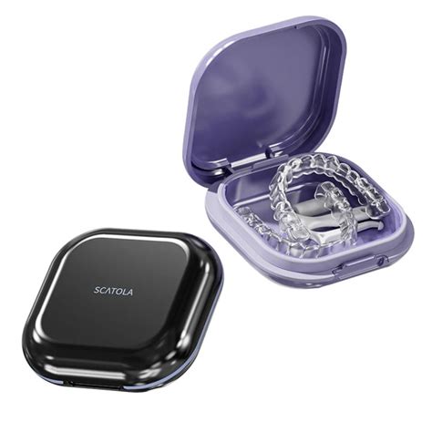 Braces Orthodontic Case Portable Mouth Guard Case Night Denture Holder