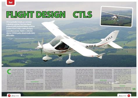 Flight Design Ctls Červenec Srpen 2010 Flying Revue 2011 A Starší Archiv Archiv E Shop