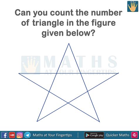 Maths How Many Triangles Can You Spot Lets See Your Answer Mathskills Mathstutor