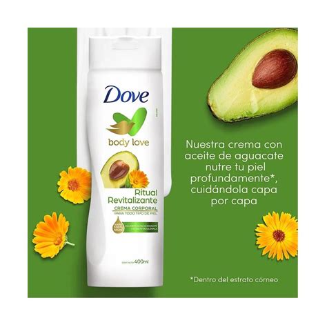 Dove Crema Corporal X 400 Ml Palta Ritual Revitalizante Alara