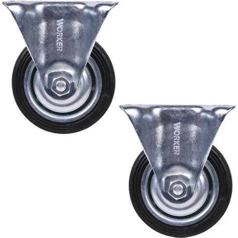 Kit 2 Rodas Rodízio Rodinha Fixo Carrinho 3 Polegadas 100 Kg Shopee Brasil