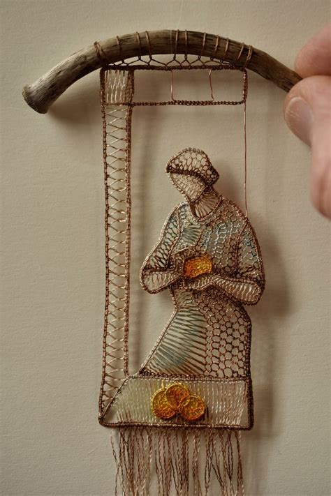 Agnes Herczeg Needlework Embroidery Embroidery Fabric Fabric Art