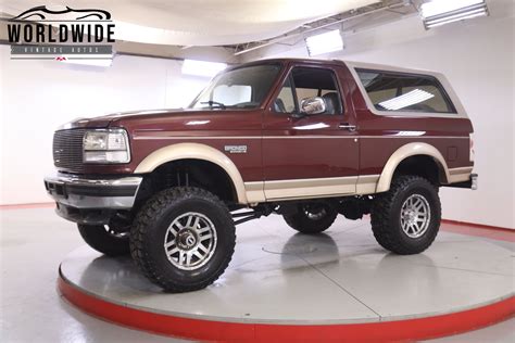 1996 Ford Bronco Eddie Bauer Edition Worldwide Vintage Autos