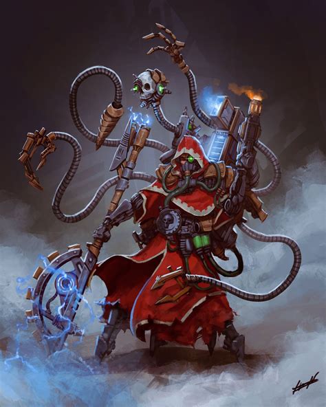 Tech Priest By Chevron Lowery Lowerychevron Chevronlowery 40k Gallery In 2025 Warhammer