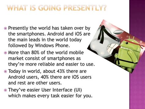 Ppt On World Of Smartphones Pptx
