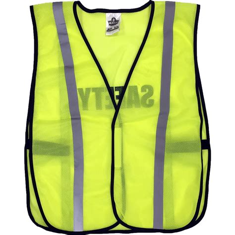 Ergodyne Pre Printed Safety Safety Vest Yellowlime Full Source