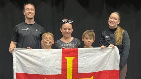 Robbie 10 Makes Guernsey Gymnastics History With Medal Bbc News