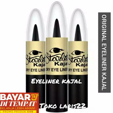 Celak Kajal Starlet Dry Eye Liner Celak Sipat Mata Khas Arab Eyeliner