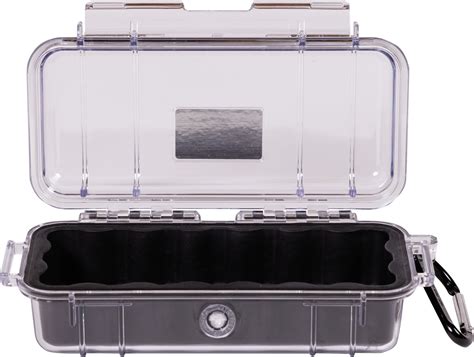 Peli Micro Case 1030 Black Clear 1030 025 100e Nltactical