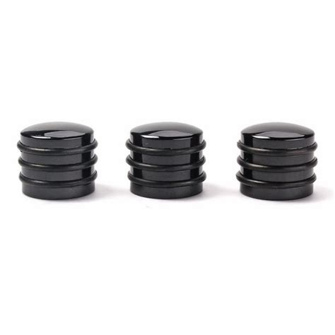Perillas Con Borde Negro De Goma Para Perillas De Control De Velocidad De Bajo Juego De 3 Piezas