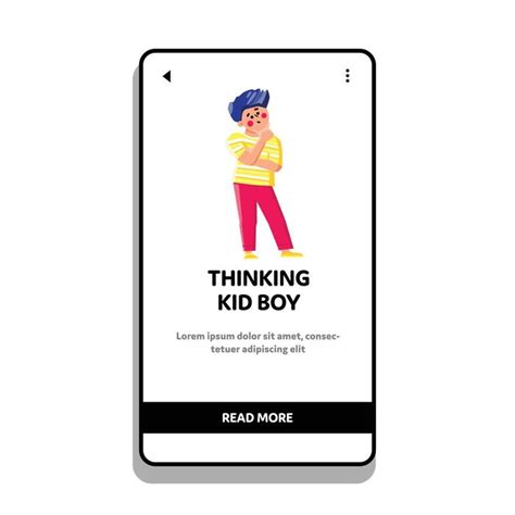 Boy Thinking Vector Art Icons And Graphics For Free Download