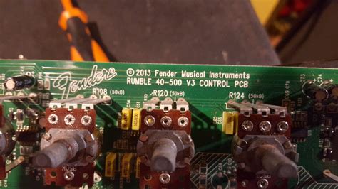 Need Rumble 40 500 V3 Control Pcb