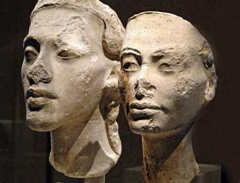 Bustos De Akenatón Y Nefertiti Egypt Ancient Egyptian Art Ancient