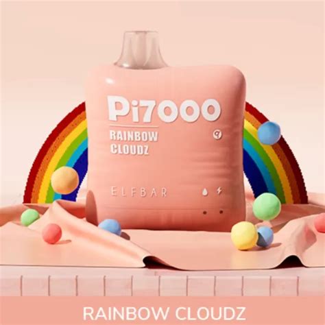 Rainbow Cloudz Elf Bar Pi7000 Neuer Geschmack