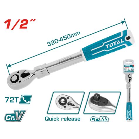 Safari Group Rachet 12 72t Extendible 340 450mm Cr Vcrmo Librapida