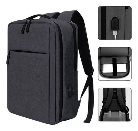 Mochila Bolsa Para Notebook 15 6 Polegadas Usb Fone Ouvido Estocasa Bolsas E Mochilas Para