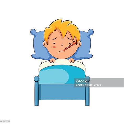 How To Draw A Sick Person In Bed Calderon Ingete