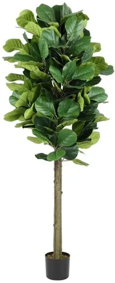 Hivvago Set Of 2 45 Feet Artificial Azalea Tree With Cement Pot By