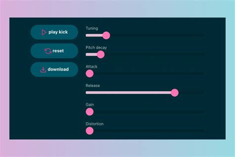 Muted Io Released Kick Drum Generator