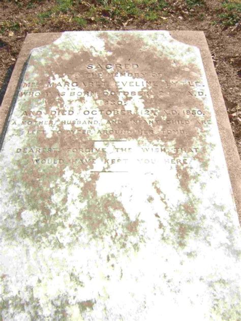 Margaret Eveline Peyton Lytle 1830 1850 Find A Grave Memorial
