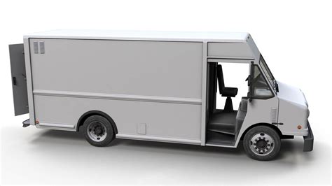 Ups Panel Van 3d Model By Veaceslav Condraciuc