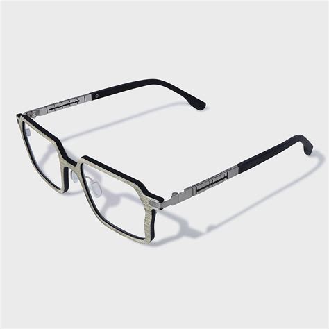Yeetian Vintage Women Lightweight Glasses Frame Fashion Titanium Metal Wooden Optical Eyeglasses