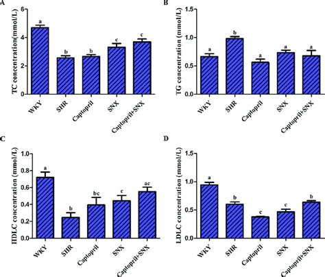 Effects On Lipid Metabolism In Rats The Levels Of A Tc B Tg C