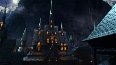Arendelle Castle At Night