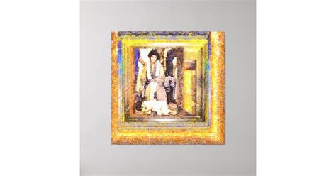 Impressão Em Tela Canon Legends Sathya Sai Baba Benson White Zazzle