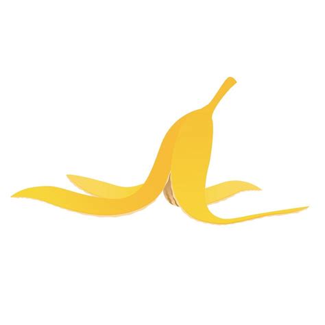 Banana Peel Vector Art Icons And Graphics For Free Download