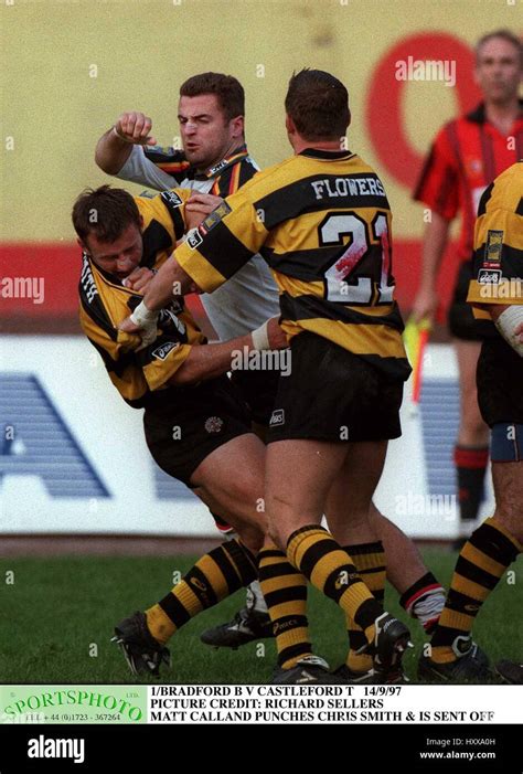 Matt Calland And Chris Smith Bradford Bulls V Castleford T 14 September