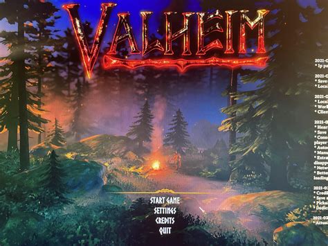 Just Found Out Your Character Isnt Alone On The Main Menu Rvalheim