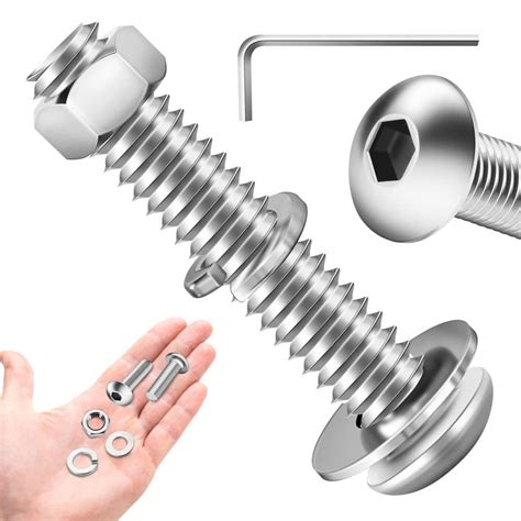 Marysino 14 In 20 X 1 14 In Hex Button Head Stainless Steel Socket