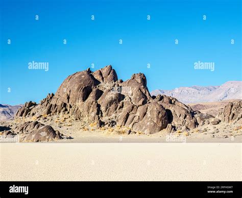 A View Of The Grandstand Rock Formation At The Racetrack In Death