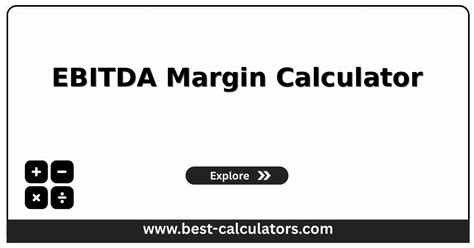 Ebitda Margin Calculator Ebitda Revenue Ratio Check
