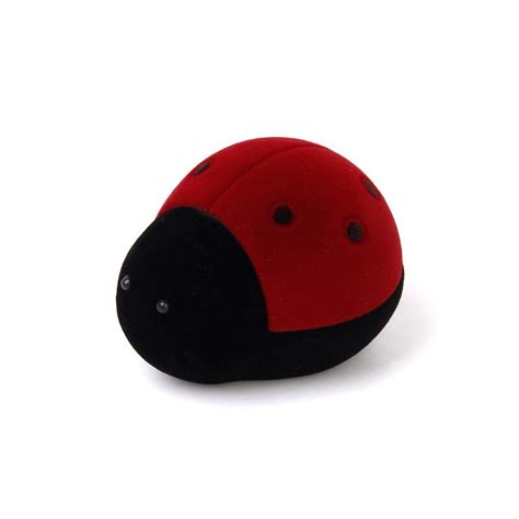 Box Shaped Ladybug For Ring Jewelry Box Vicedeal