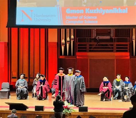 Graduation Mscs Northeasternuniversity Computerscience Newbeginnings Gmon K 12 Comments