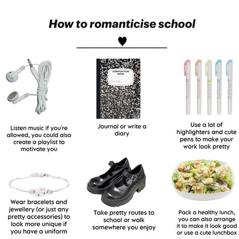 How To Romanticise School Life Hacks For School School Motivation