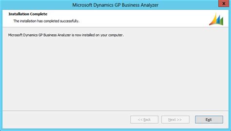 How To Install Business Analyzer For Microsoft Dynamics Gp 2013