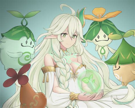 Cal Onecmcubed Aranara Genshin Impact Rukkhadevata Genshin Impact Genshin Impact